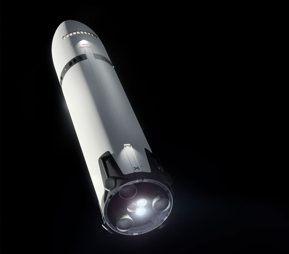 Artemis lunar lander mission highlighted