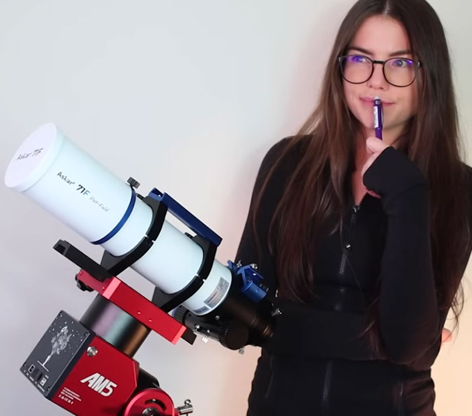 Askar 71F flat field refractor reviewed by Sarah Mathews