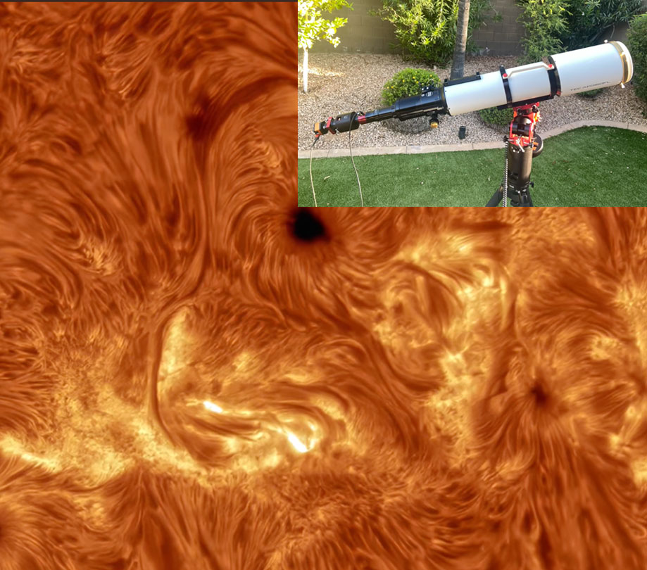 Building a hydrogen alpha solar telescope Building a hydrogen alpha solar telescope