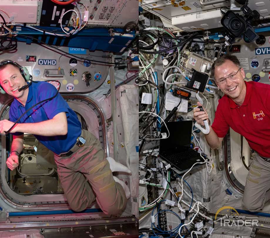 Space Communication with ham radios