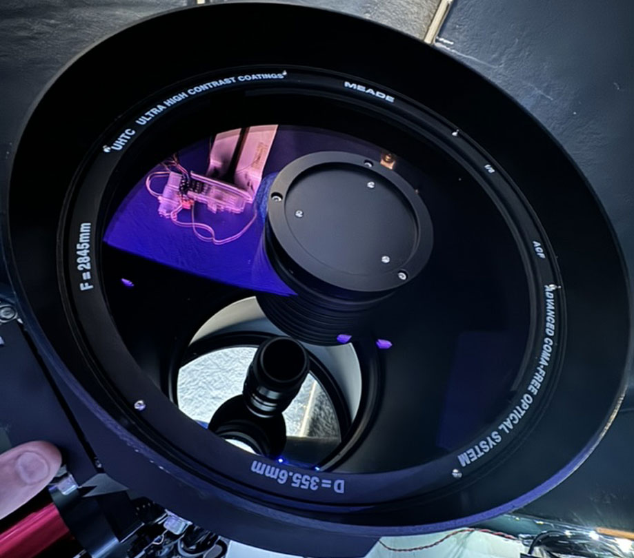 Telescope light gathering power and resolution