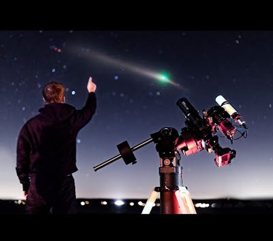 Triple telescope astrophotography setups
