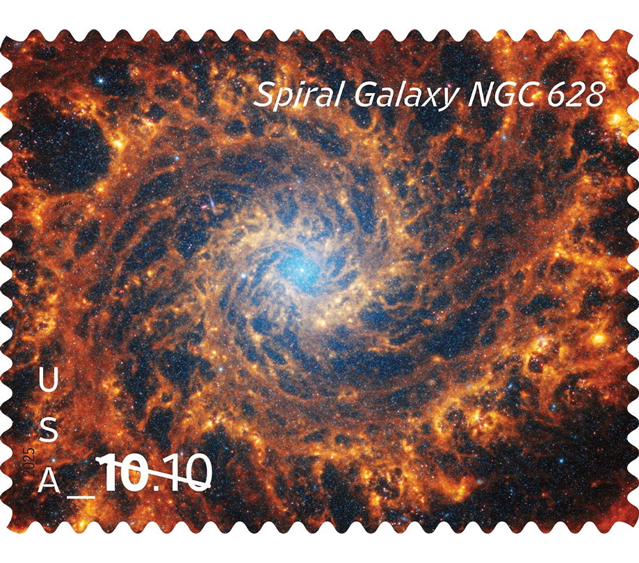JWST Astronomy stamps