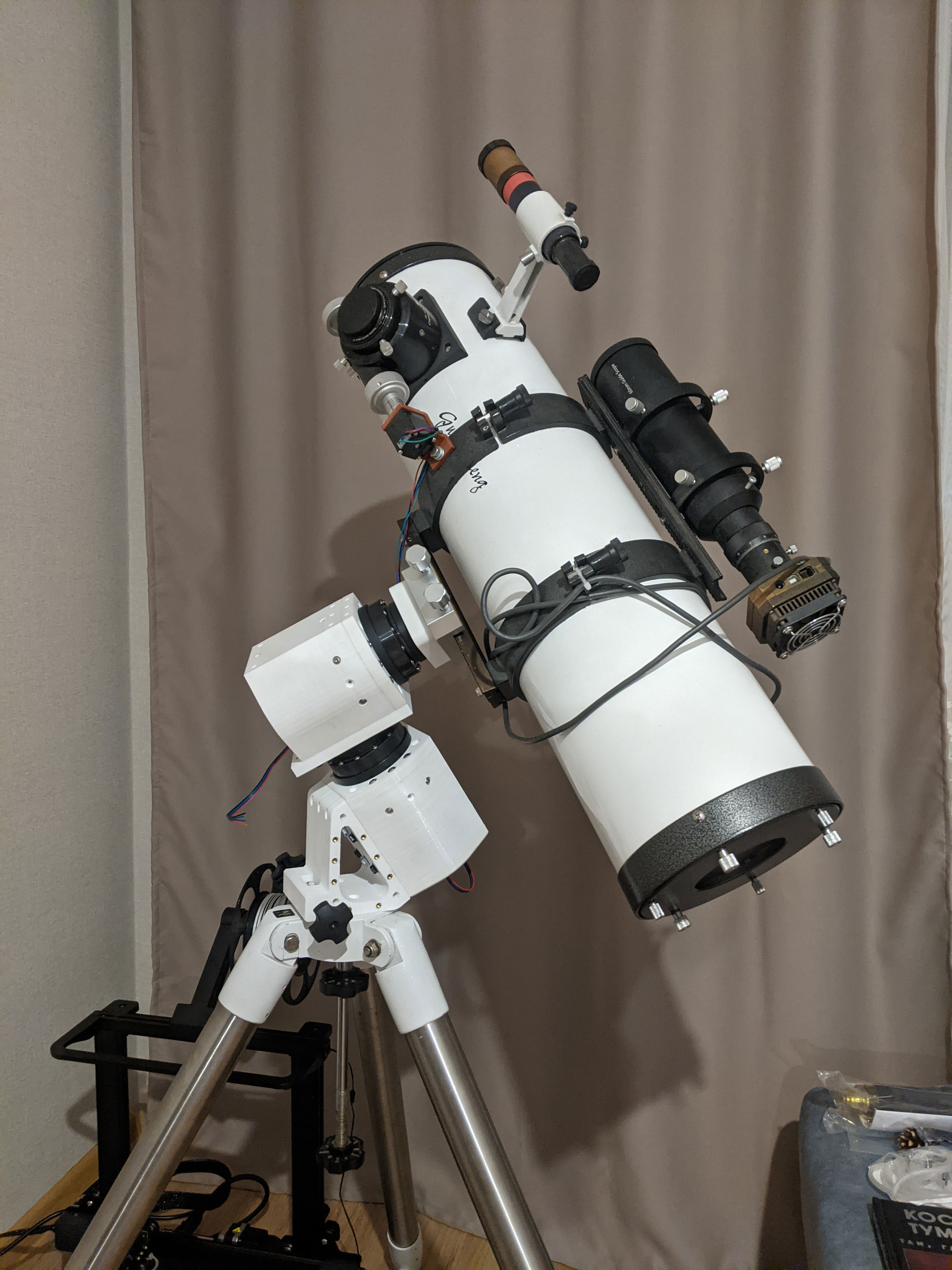3D printed telescope mount DIY