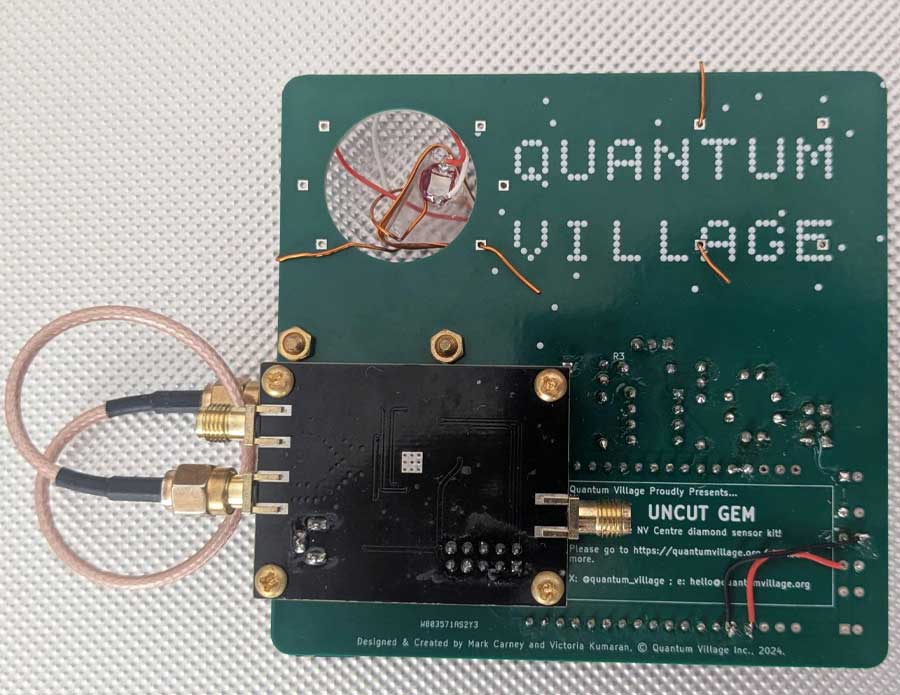 Open source quantum sensor unlocked by a unique diamond