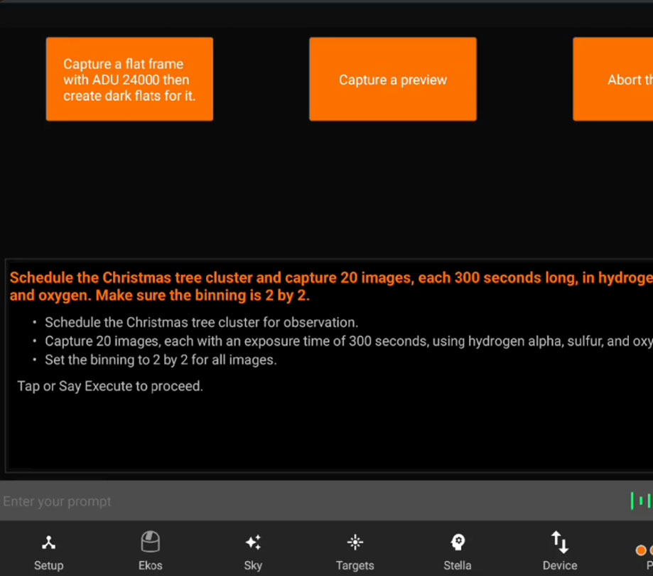 Autonomous astrophoto scheduling with Stella AI