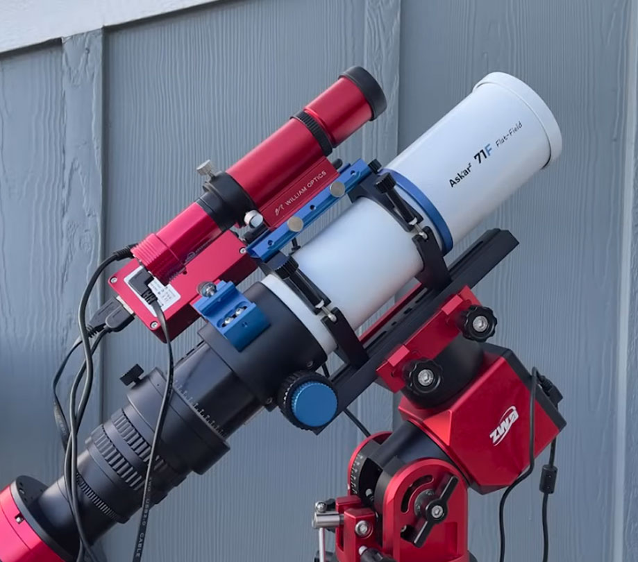 Askar 71F flat field refractor reviewed by Sarah Mathews