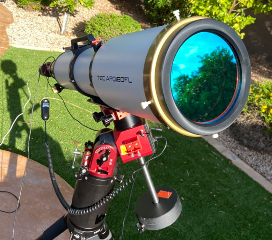 Building a hydrogen alpha solar telescope