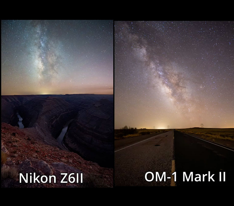 Micro Four Thirds astrophotography