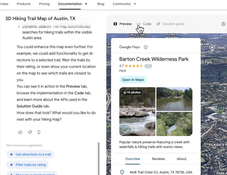 Google Maps builder agent simplifies AI driven map creation