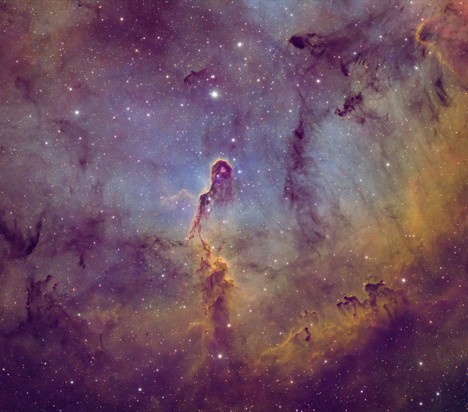 Brightest nebulae in the sky