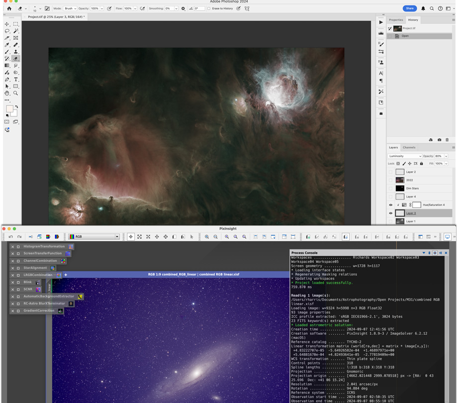 Cloudy nights astronomy