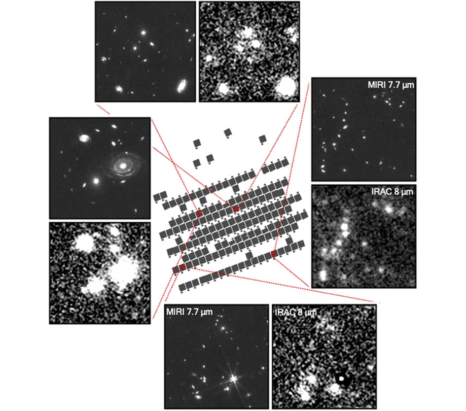 COSMOS-Web unveils deep universe map