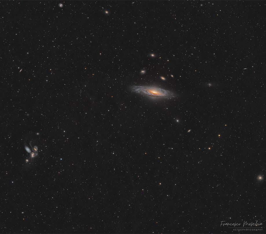 Stephans Quintet and IFN captured by Francesco Meschia