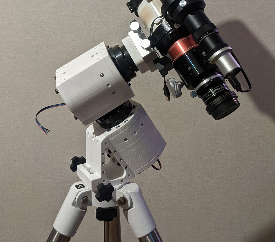 3D printed telescope mount DIY