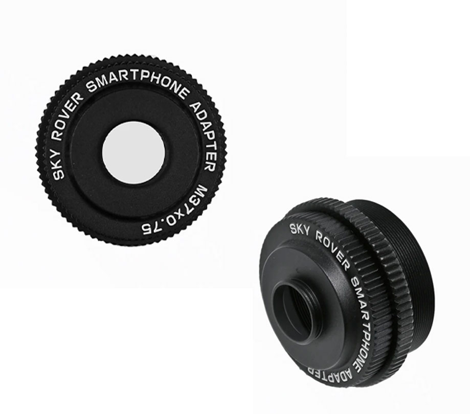 Binocular smartphone adapter from Sky Rover Optics lands