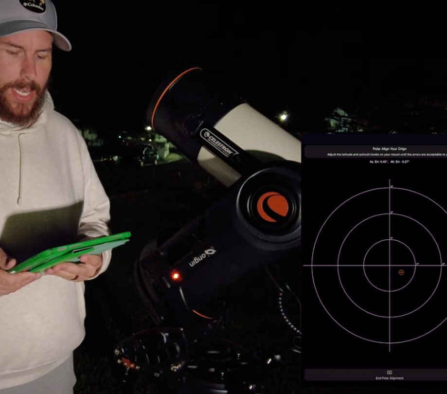Celestron Origin EQ Mode and Autoguiding