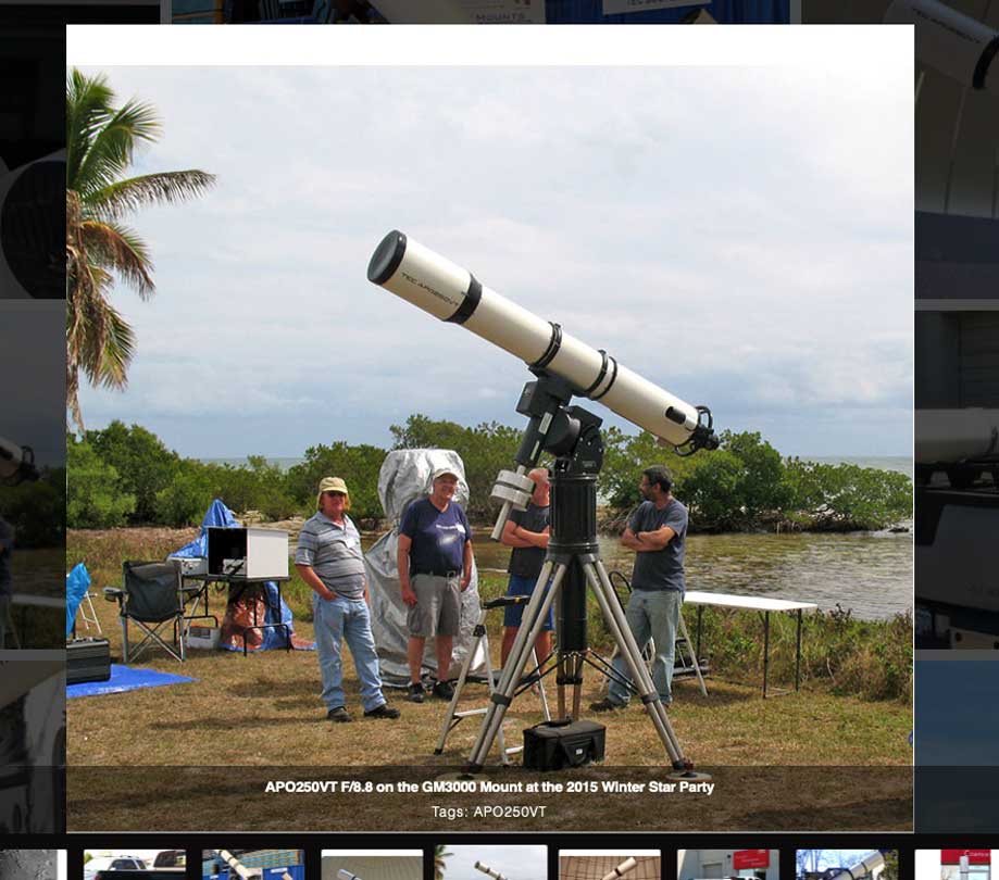 TEC launches a new website: A new era for a legendary telescope maker