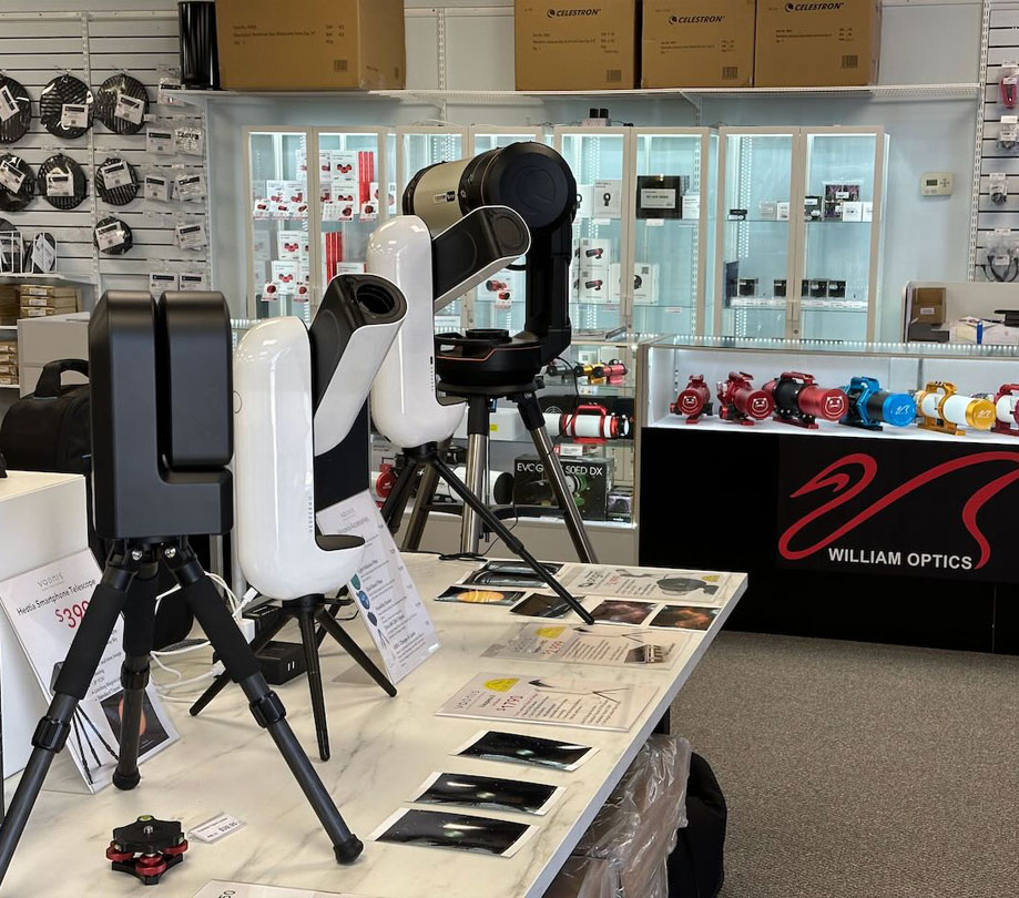 Telescope store Mile High Astro doubles in size