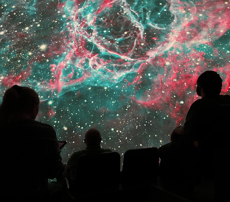 WR 102 image by Richard Harris displayed at the INTUITIVE Planetarium