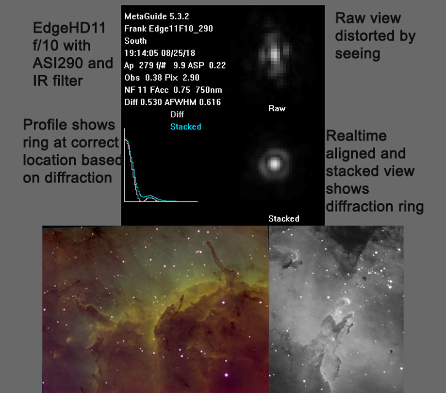MetaGuide collimation and guiding software update